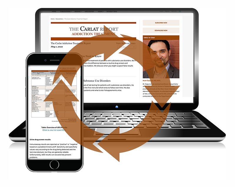 copy of - The Carlat Addiction Treatment Report - Online Access for 1 ...