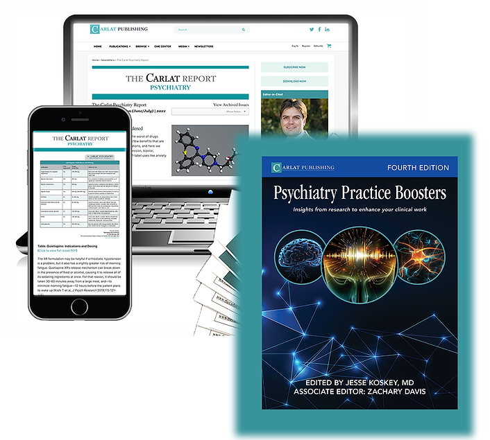 Choose Your Own Book Deal With The Carlat Psychiatry Report Special ...