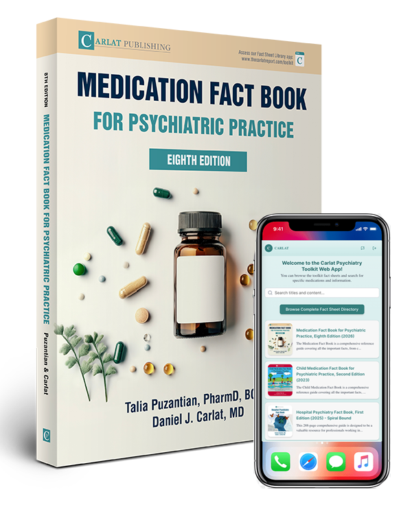 Medication Fact Book for Psychiatric Practice, Eighth Edition (2026 ...